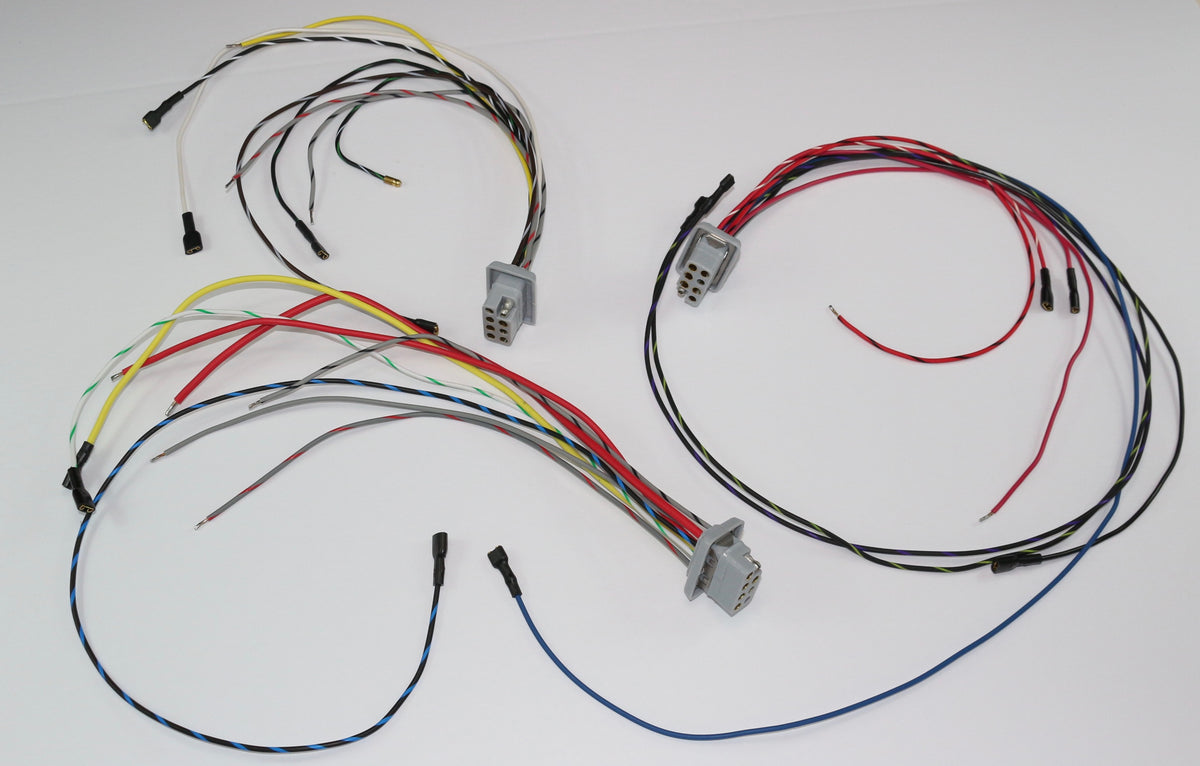 1965-1968 Porsche 911/912 Through Body Connectors #1, #2 and #3. Compl ...